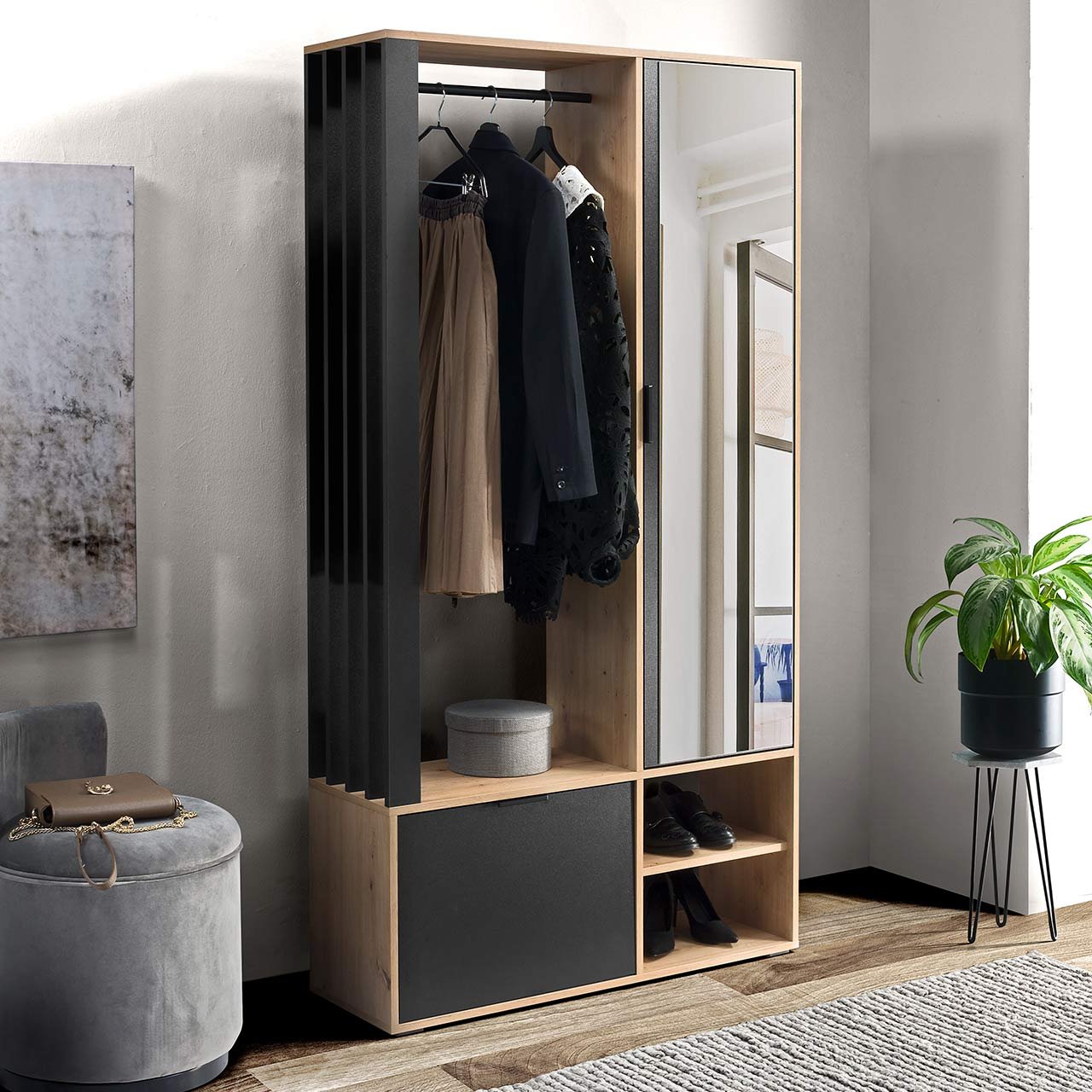 Mobilier pentru hol Frelio - Mobila Mirjan24