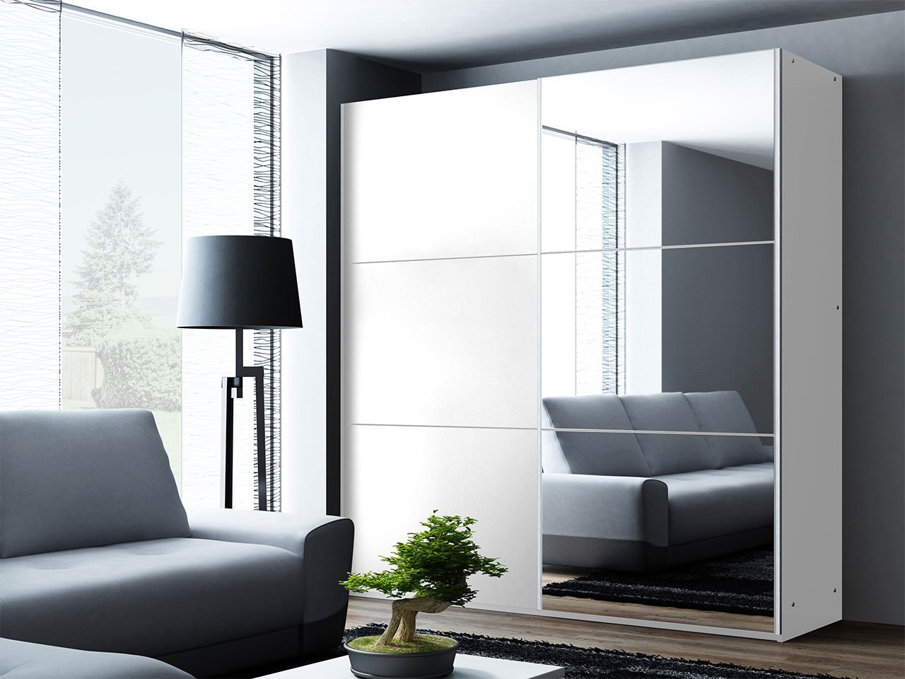 Dulap Ogino 150 | design modern | livrare gratuită