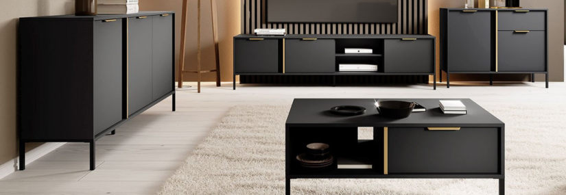 Mobilier living modern: soluții stilate